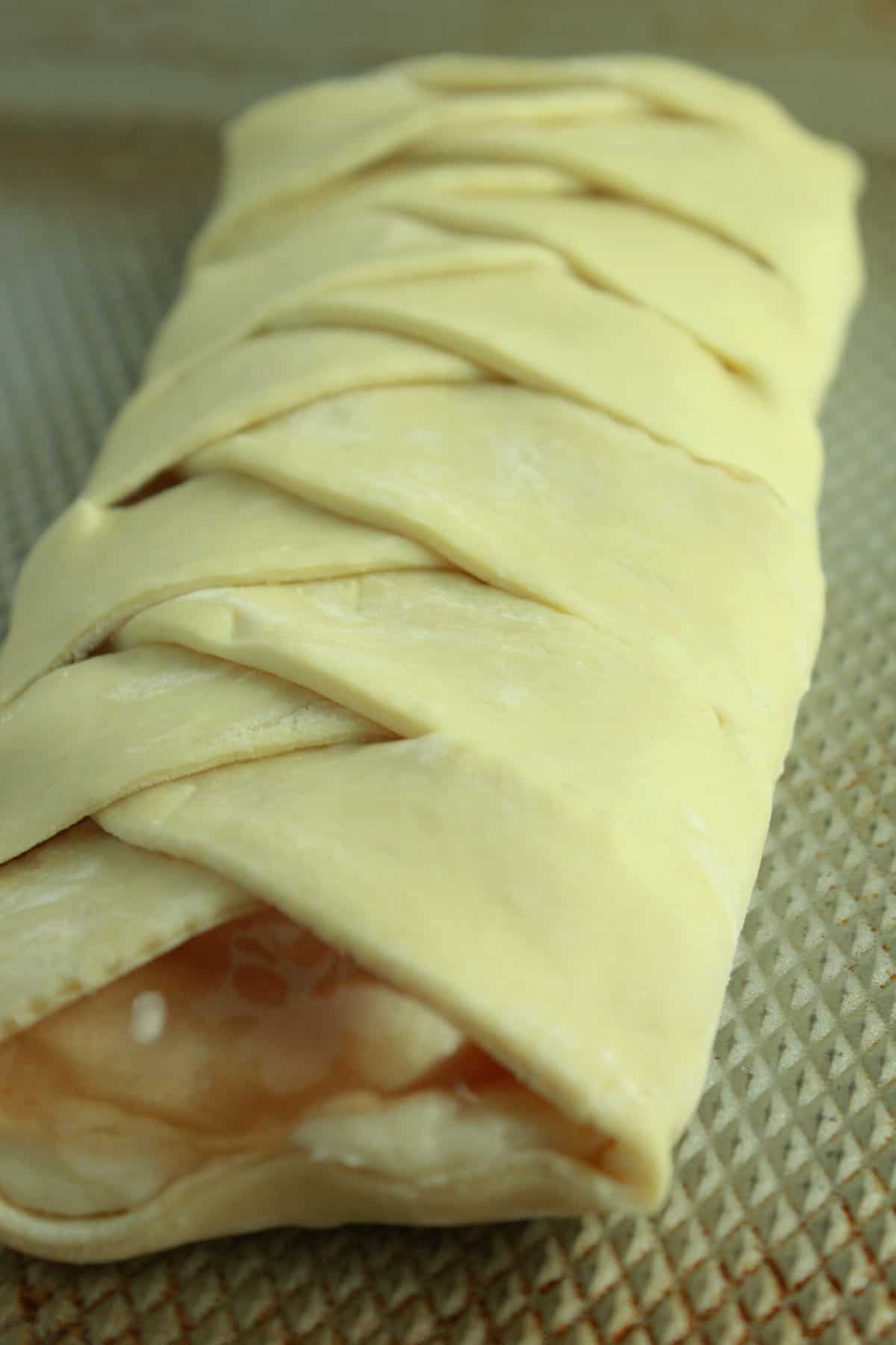 Apple Cream Cheese Breakfast Braid - Practically Homemade
