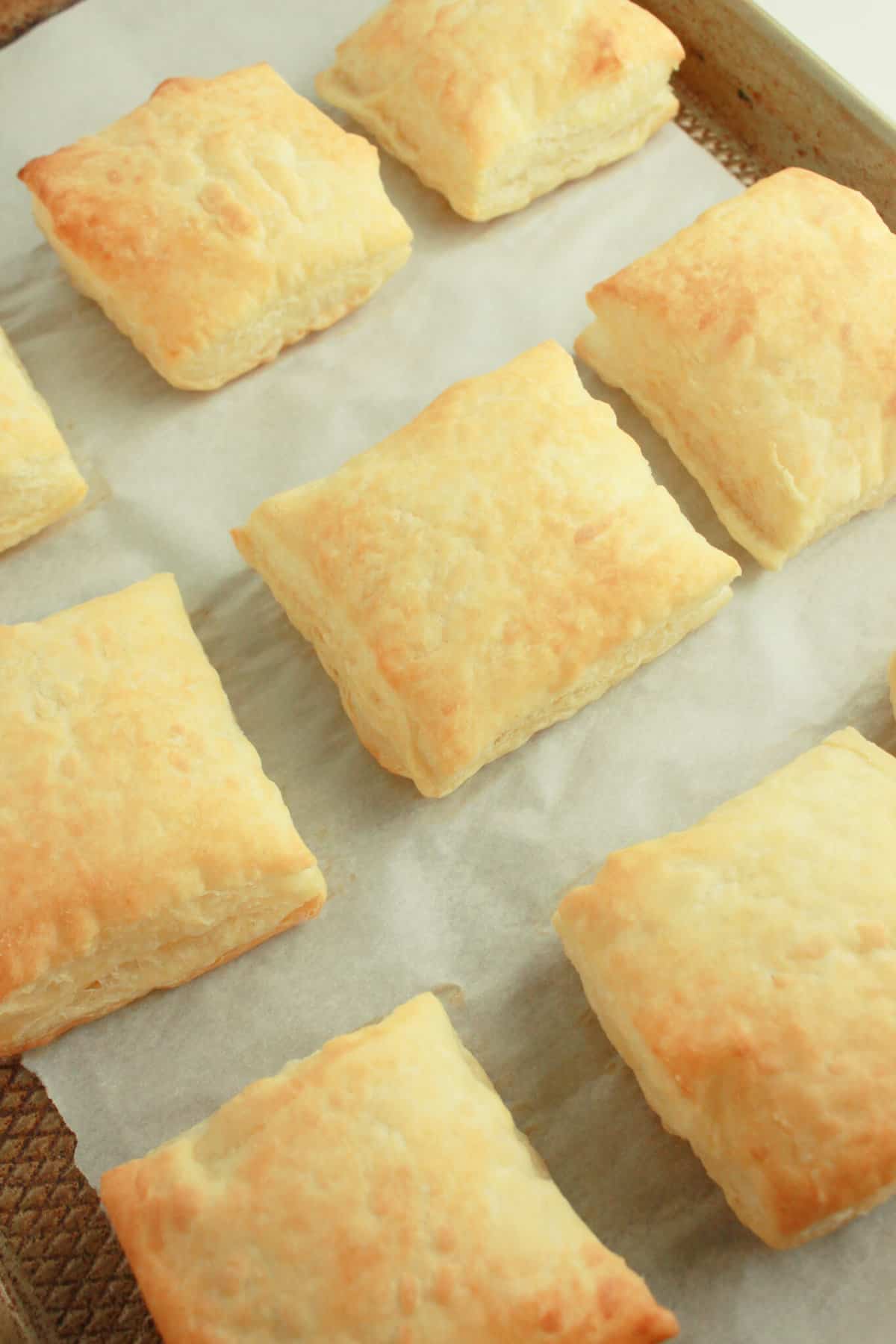 Chicken Pot Pie Bowls with Puff Pastry Topper - Practically Homemade