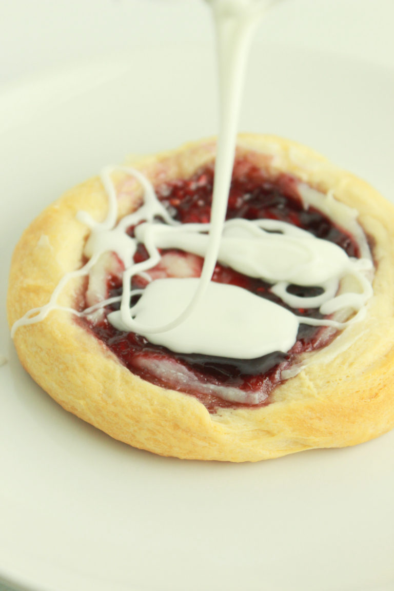 Crescent Roll Breakfast Pastry - Practically Homemade