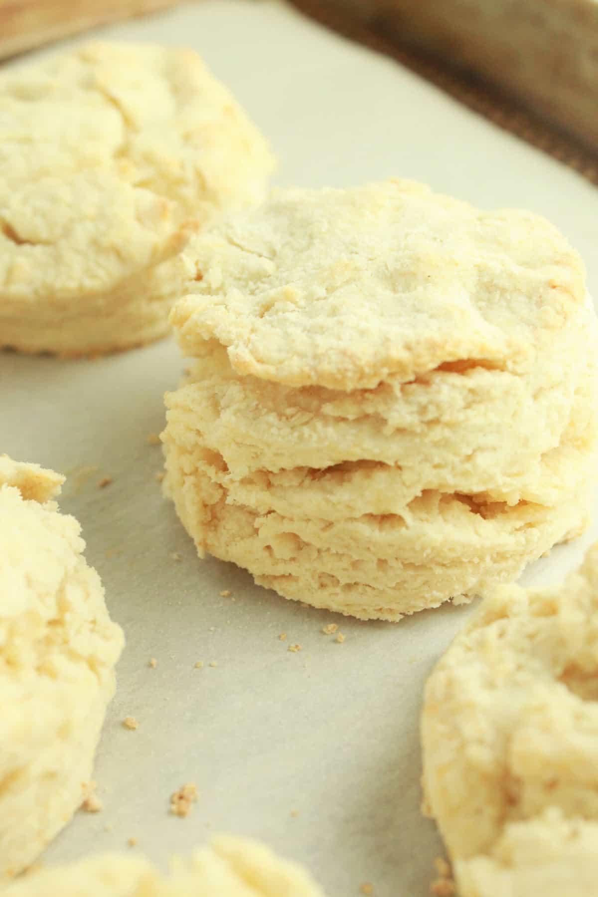 Sky High Biscuits - Practically Homemade