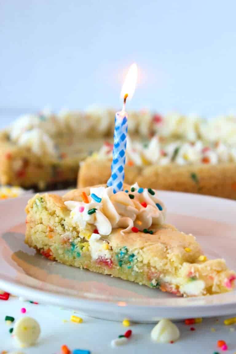 Super Easy Birthday Cake Cookie Recipe | Practically Homemade