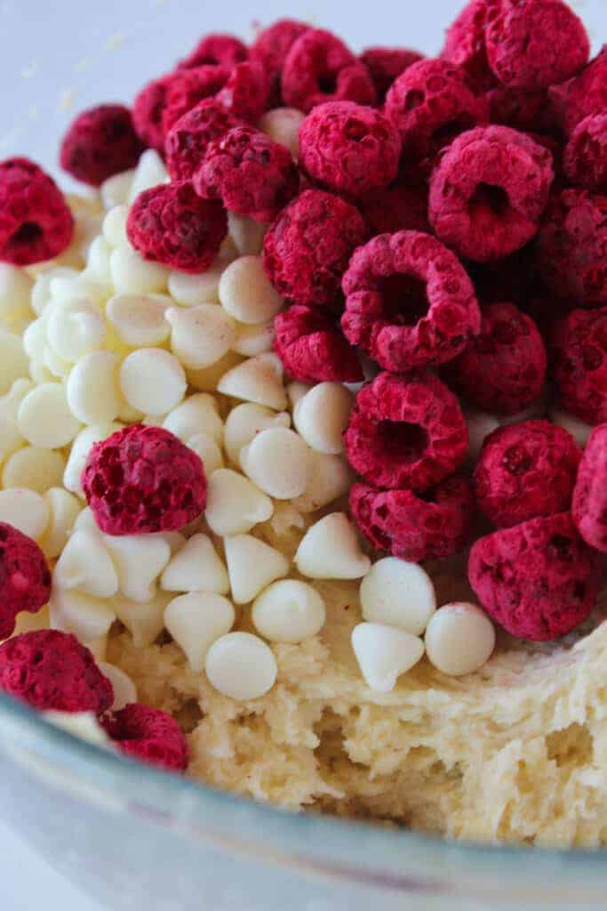 Subway's Raspberry Cheesecake Cookies Recipe - Practically Homemade