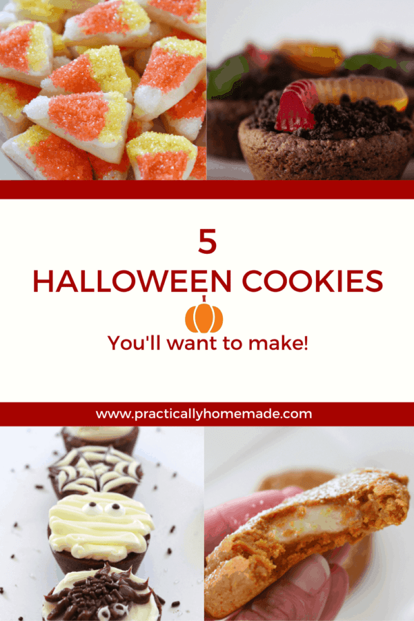 5 Easy Halloween Cookies to Make - Practically Homemade