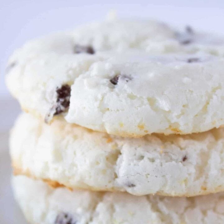 Easy Chocolate Chip Macaroons Recipe | Cookies | Practically Homemade