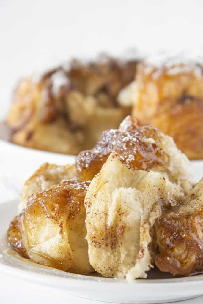 French Toast Monkey Bread Recipe | Practically Homemade