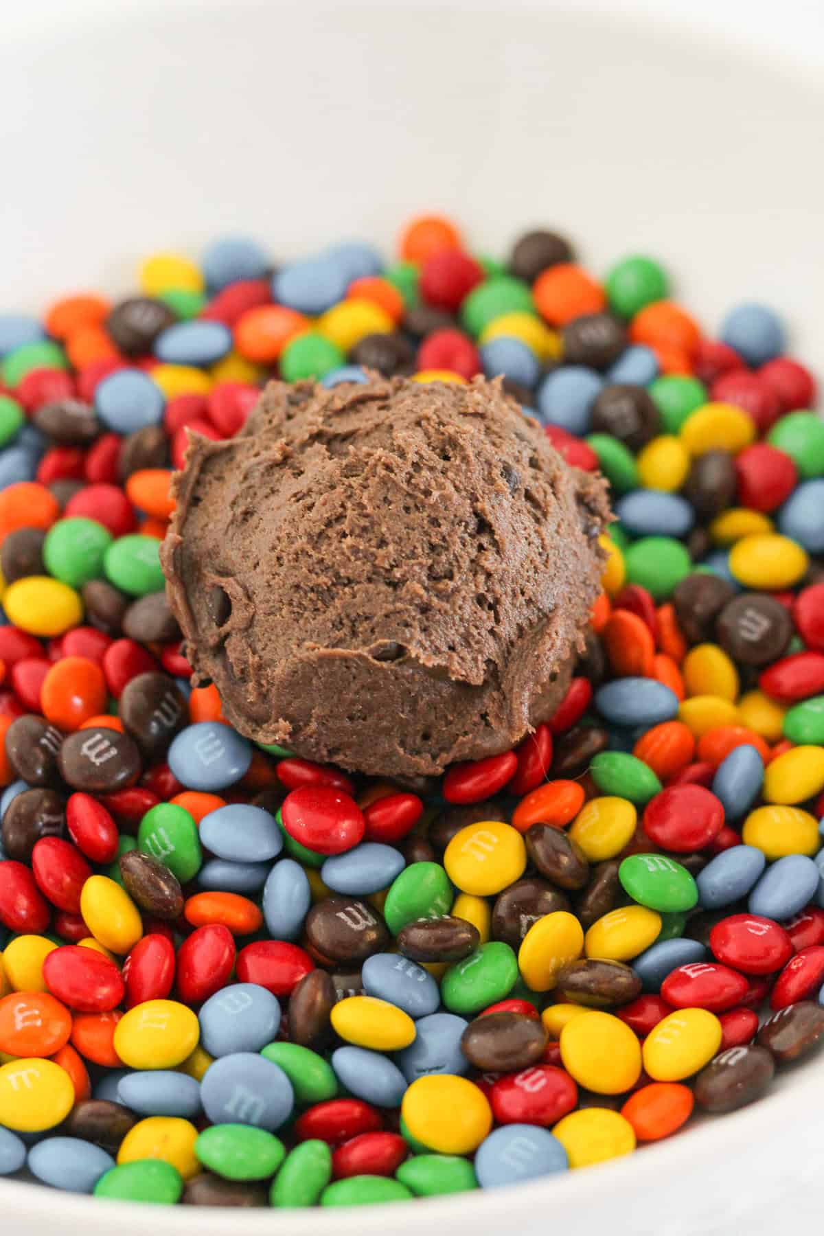 Favorite Chocolate Cookies with M&M's | Practically Homemade