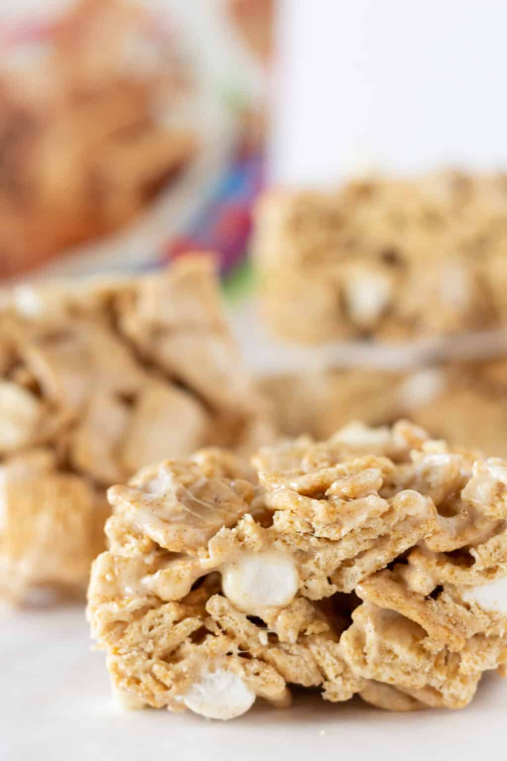 No Bake Cinnamon Toast Crunch Bars Recipe | Practically Homemade