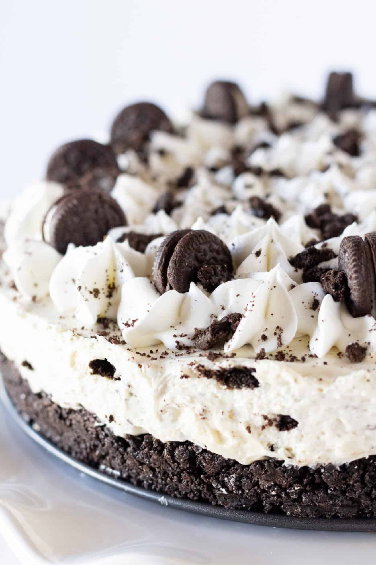 Easy Oreo No Bake Cheesecake Recipe - Practically Homemade