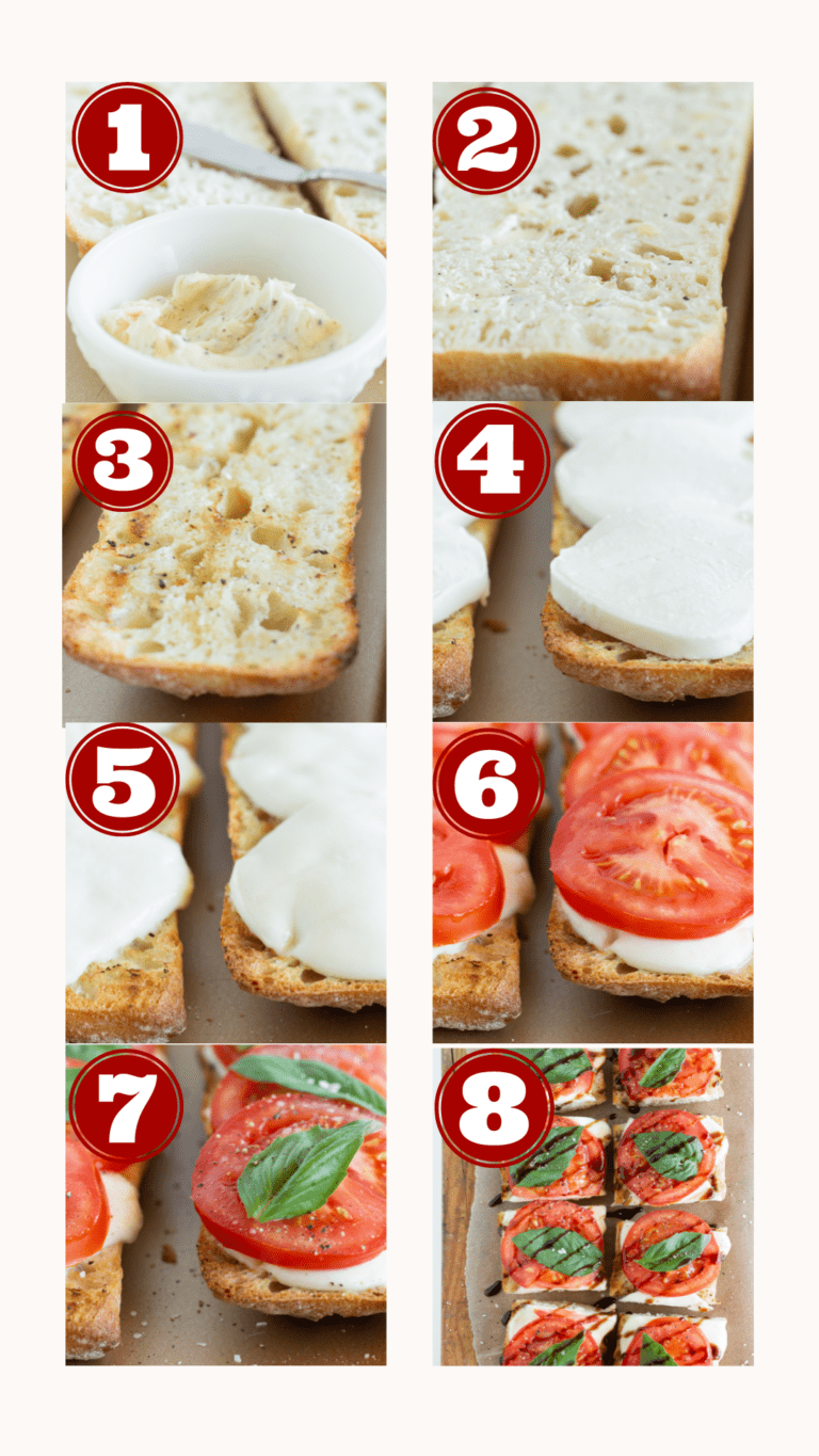 Caprese Toast Recipe - Practically Homemade