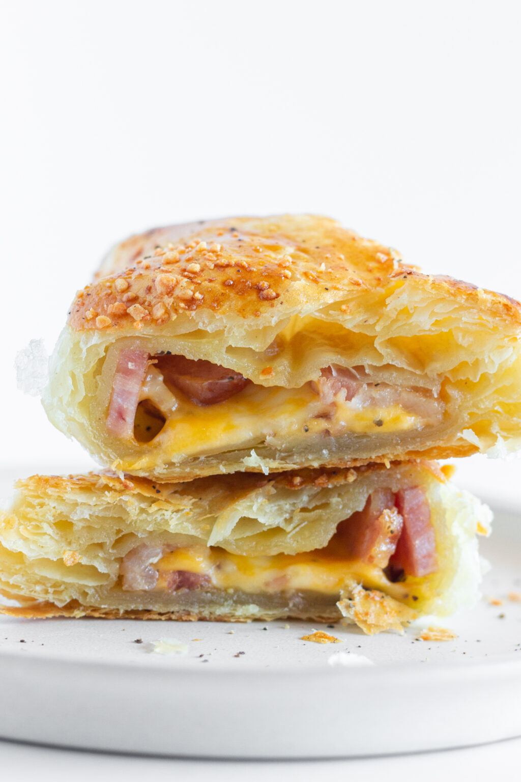 Easy Bacon Turnovers - Practically Homemade