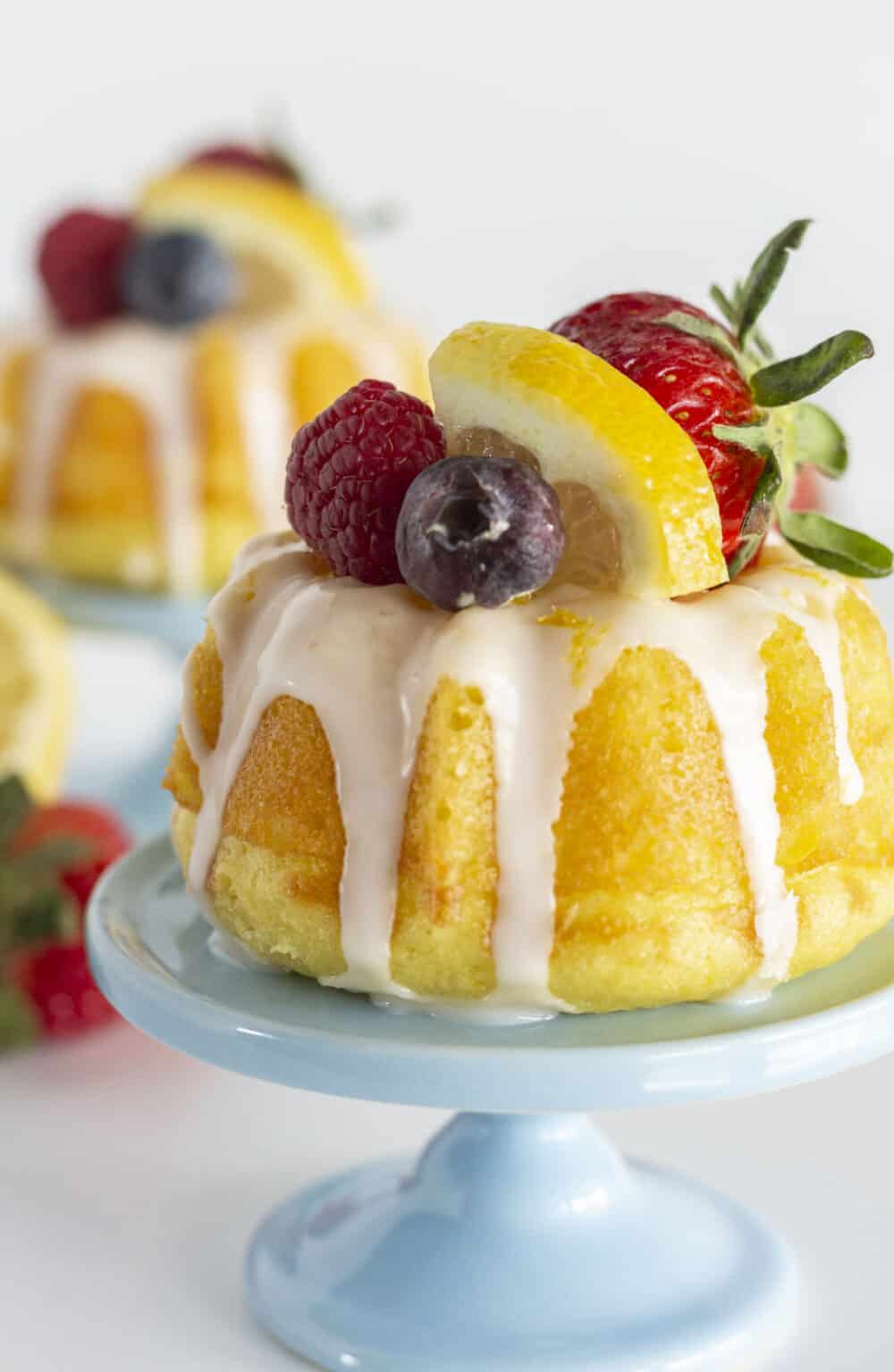 Mini Bundt Cake Recipe - Practically Homemade