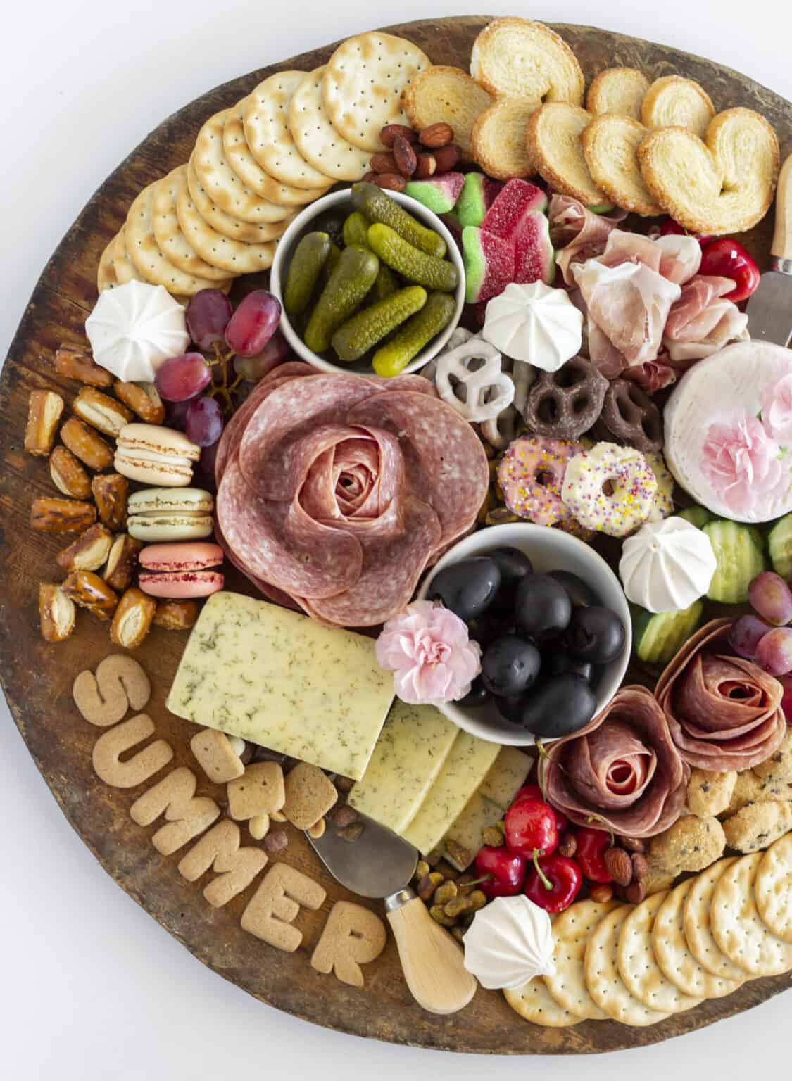 How to Create a Simple Mini Charcuterie Board - Practically Homemade