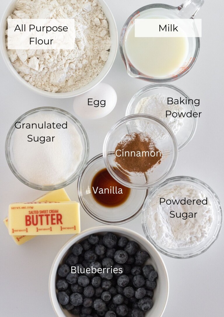 Easy Blueberry Muffin Cake Recipe - Practically Homemade