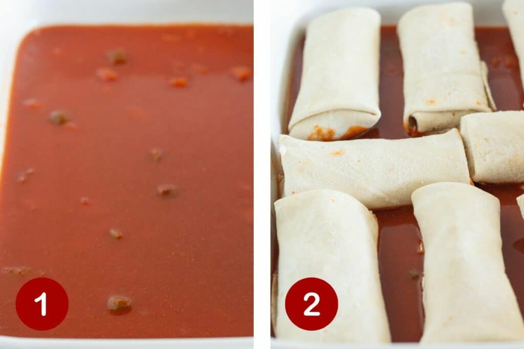 Quick and Easy Frozen Burrito Casserole - Practically Homemade