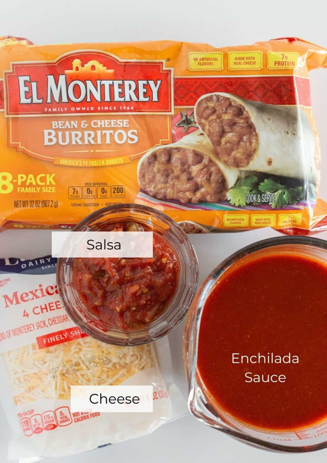 Quick and Easy Frozen Burrito Casserole - Practically Homemade