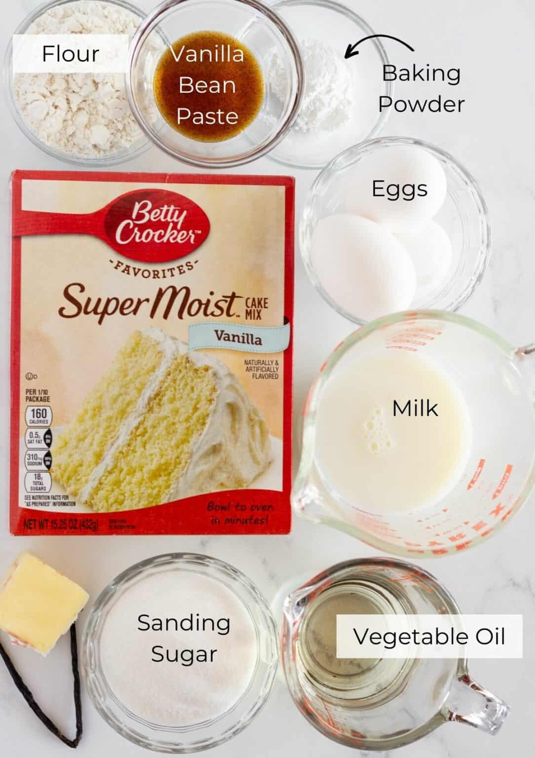 Moist Vanilla Muffins Recipe - Practically Homemade