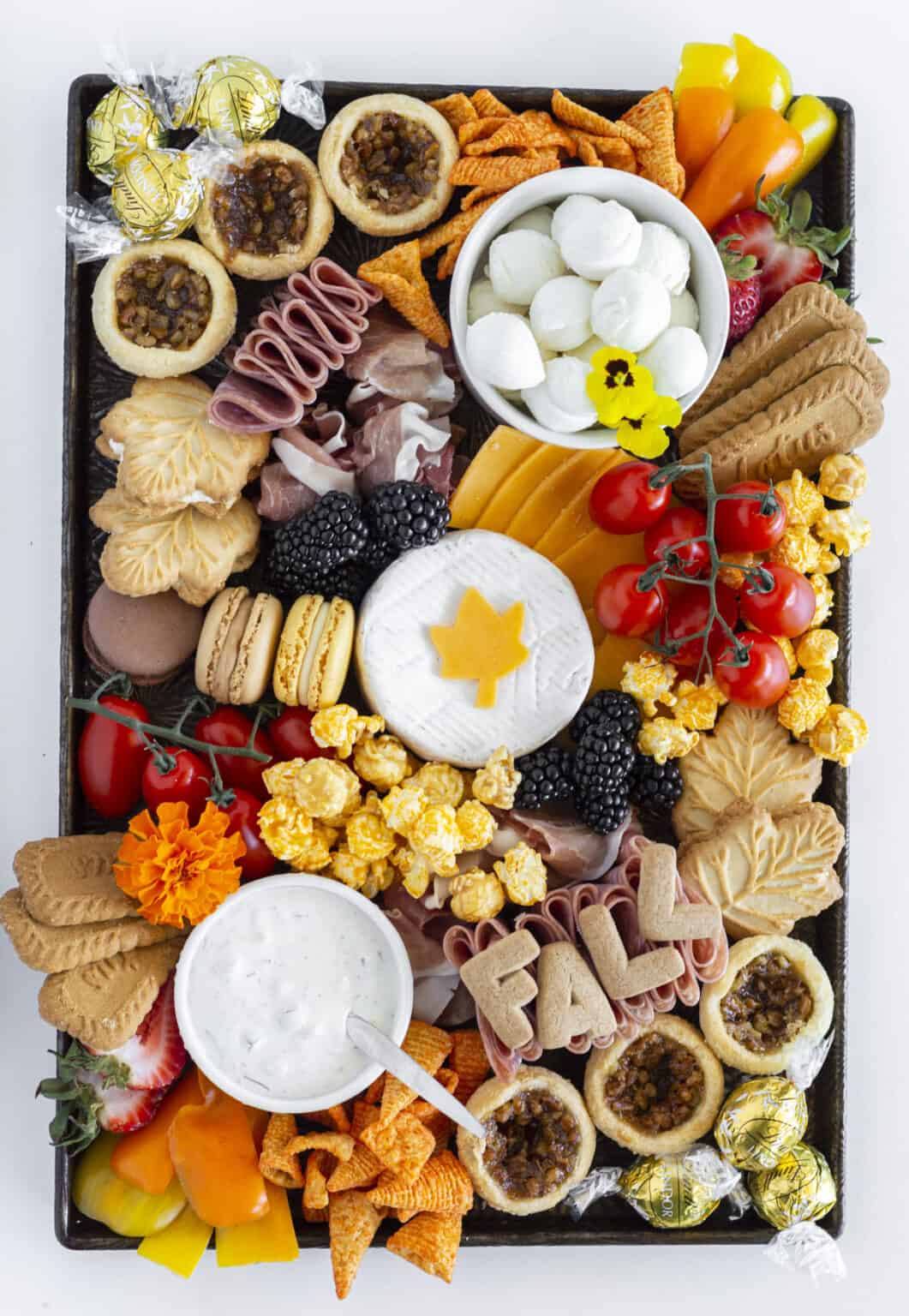 How to Create an Epic Fall Charcuterie Board - Practically Homemade