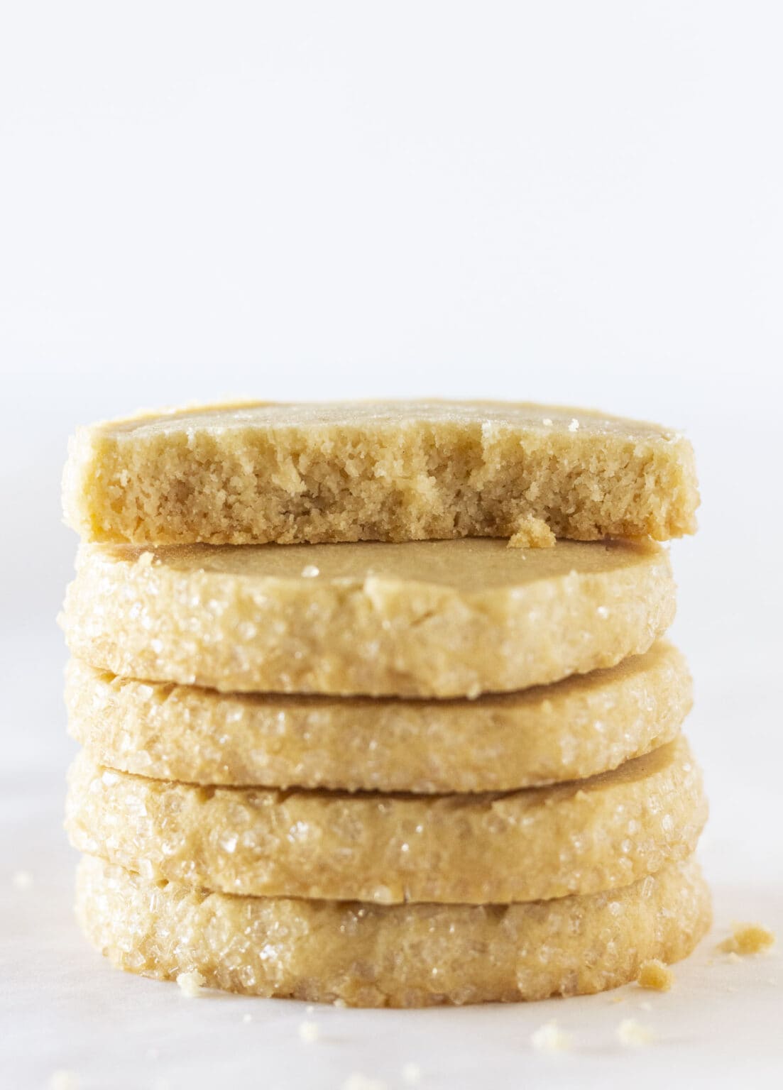 Easy Brown Sugar Shortbread Cookies Recipe - Practically Homemade