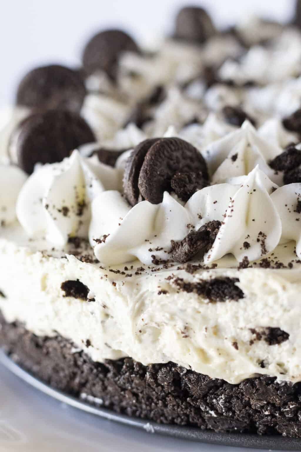 The Best Oreo No Bake Cheesecake - Practically Homemade