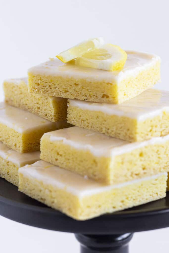 Lemon Cookie Bars - Practically Homemade