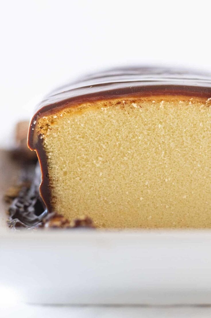 Easy No-Bake Twix Pound Cake Recipe | Practically Homemade