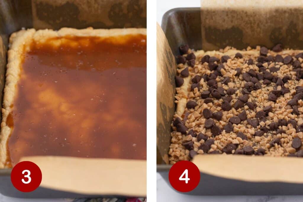 Easy Toffee Cookie Bars with Chocolate Chips | Practically Homemade