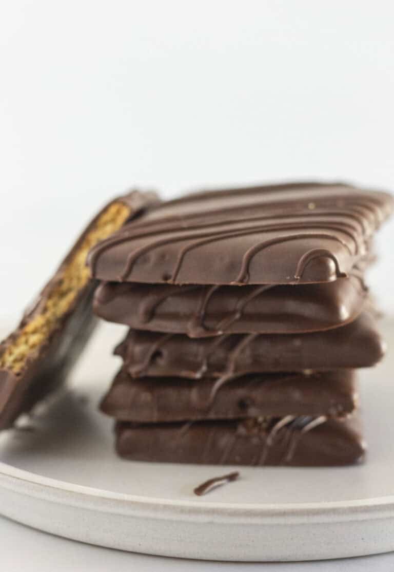 Quick Chocolate Covered Graham Crackers Recipe - Practically Homemade
