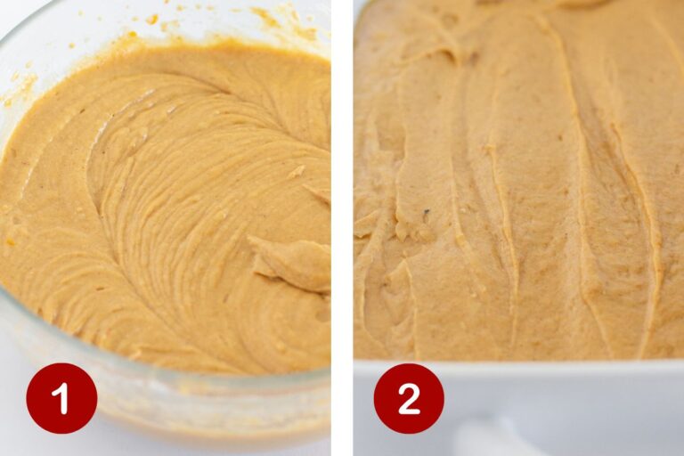The Best Pumpkin Poke Cake with Caramel - Practically Homemade