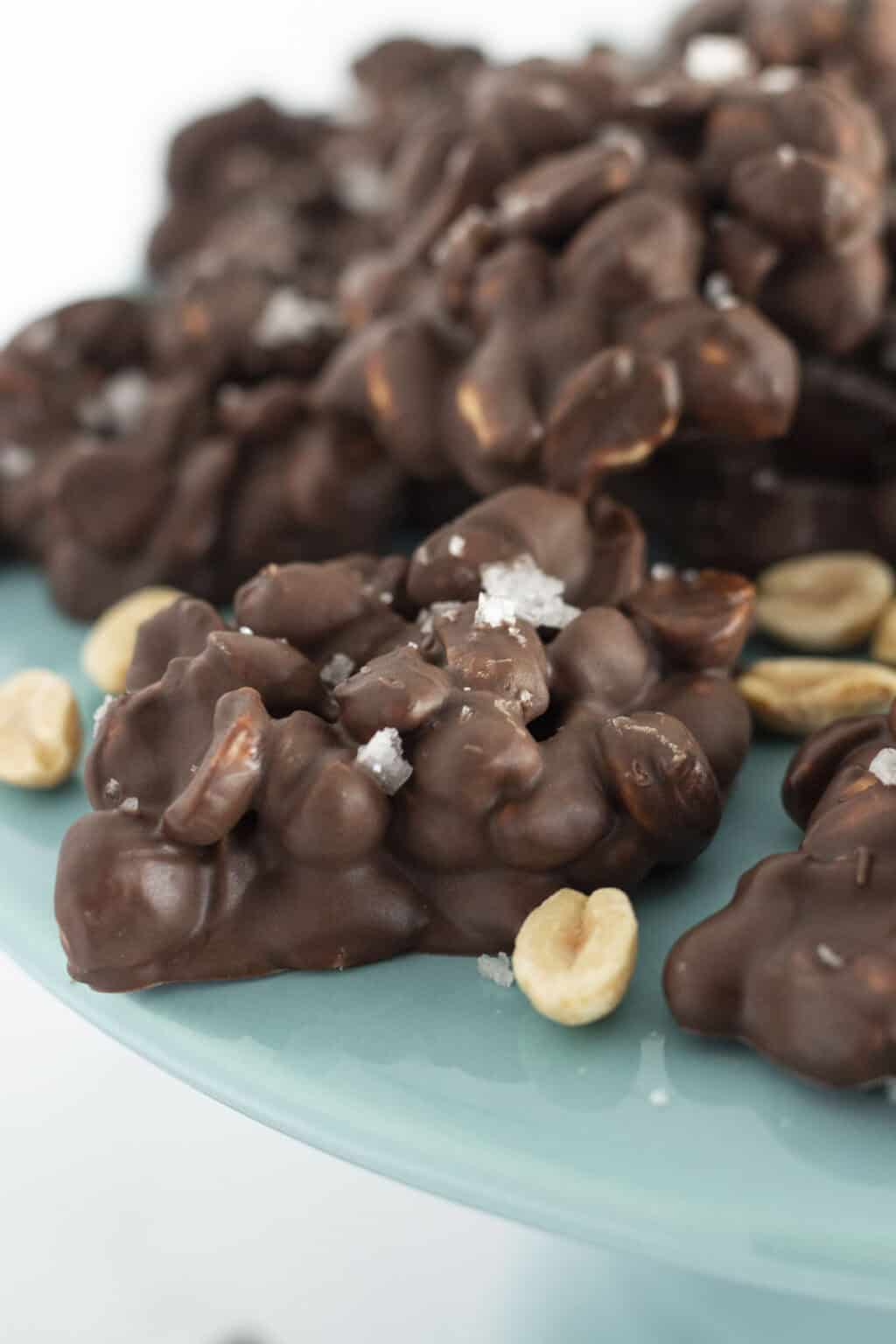 Easy Chocolate Covered Peanuts Recipe - Practically Homemade