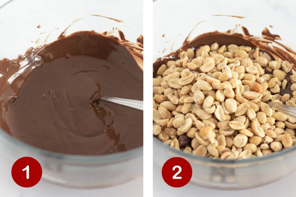 Easy Chocolate Covered Peanuts Recipe - Practically Homemade