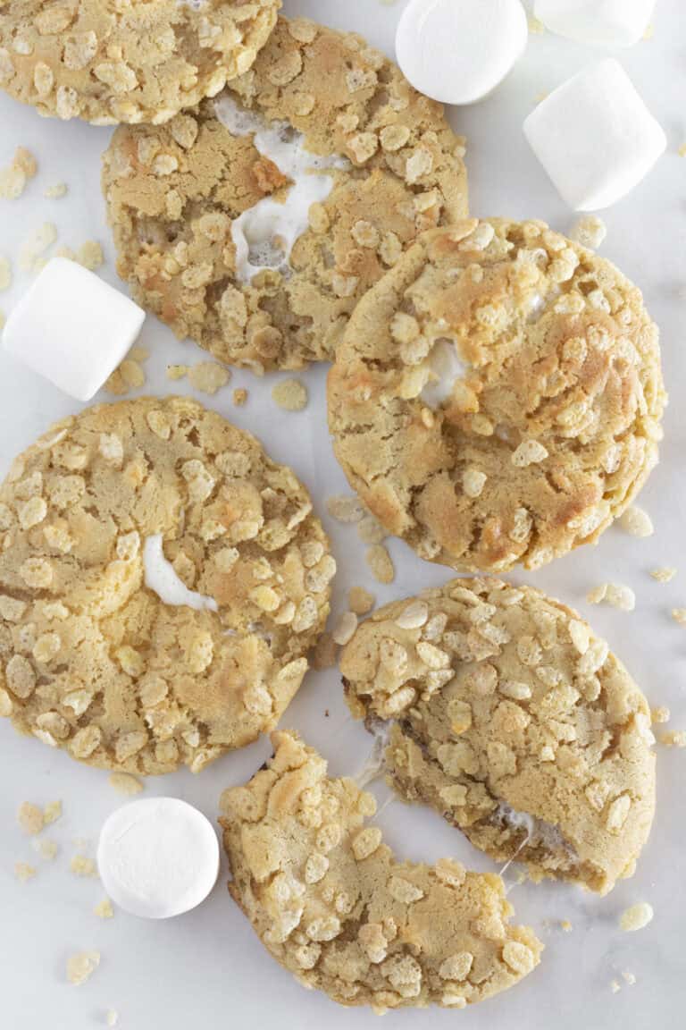 Simple Rice Krispie Cookies Recipe - Practically Homemade