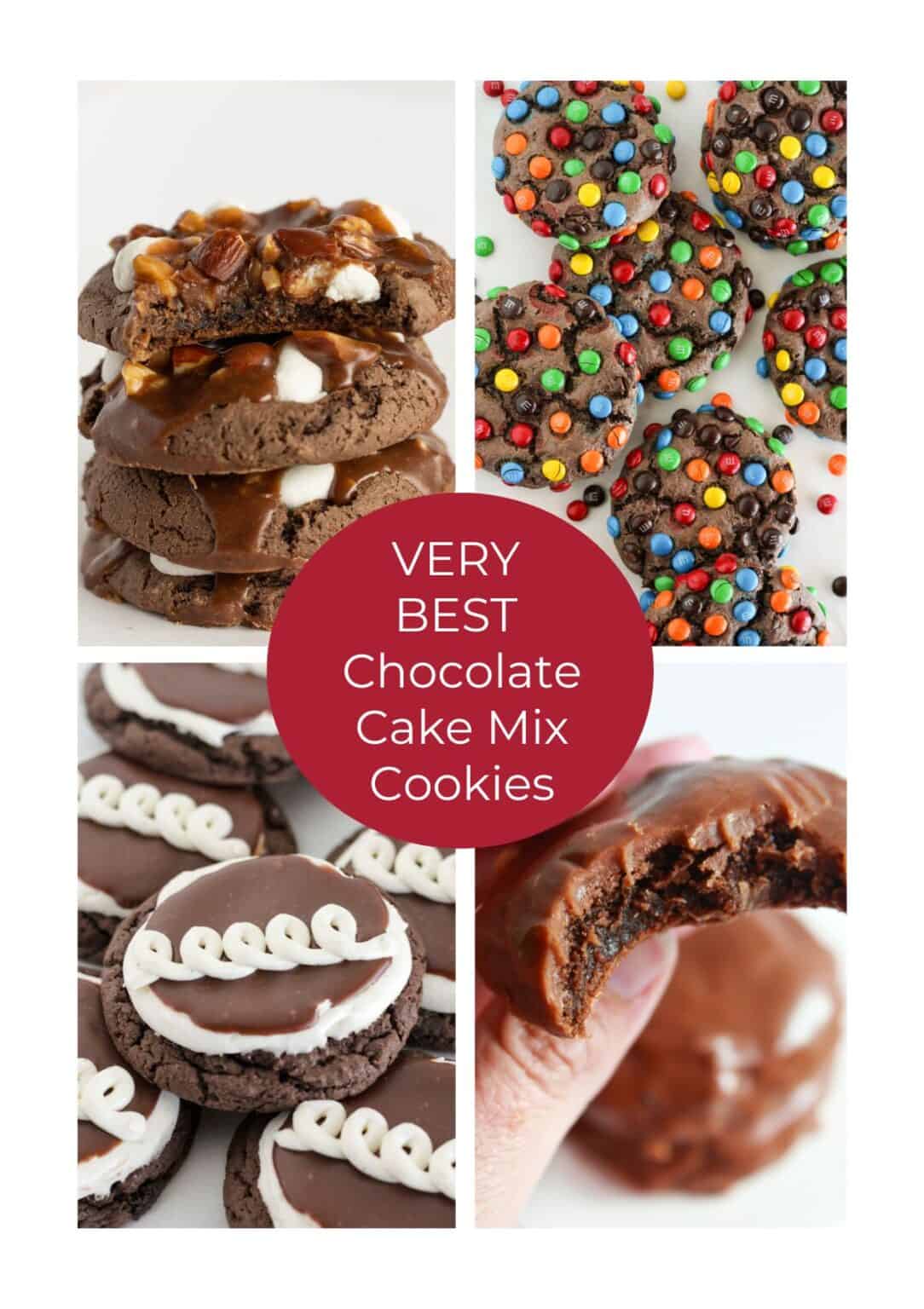 The Best Chocolate Cake Mix Cookie Recipes | Practically Homemade