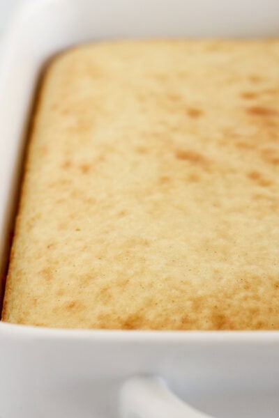 Vanilla Sheet Cake Recipe - Practically Homemade